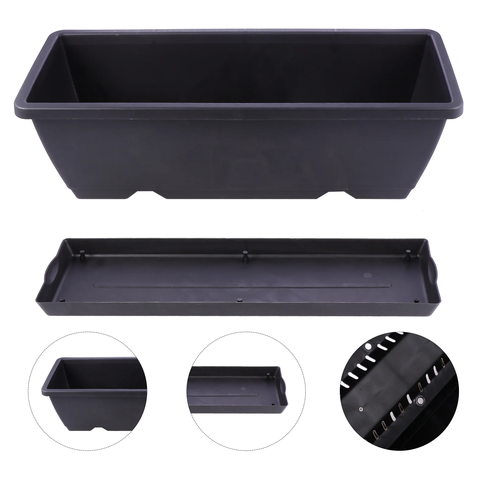 Rectangular-Planting-Trough-Garden-Pot-Decorative-Outdoor-Planters ...