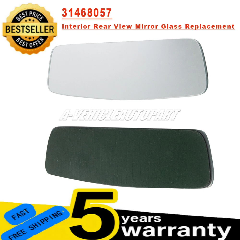 Substitui-o-de-vidro-do-espelho-retrovisor-interior-31468057-para-Volvo ...