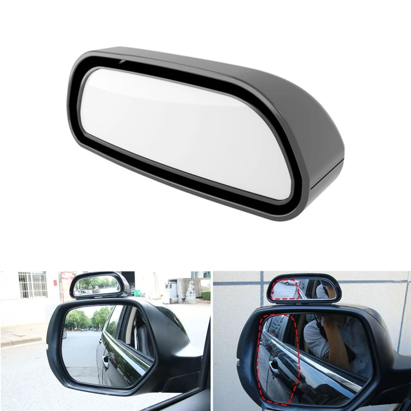Car-Blind-Spot-Reversing-Mirror-Convex-Glass-Rear-View-Adjustable-Wide ...