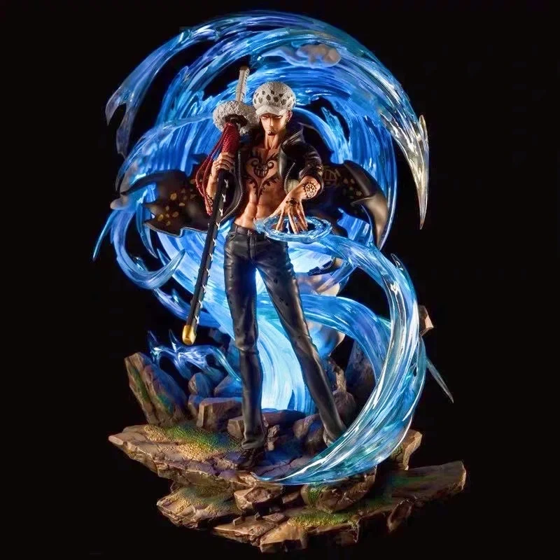 Figurines d'action de la loi fantôme, une pièce, 41cm, Statue exquise ...