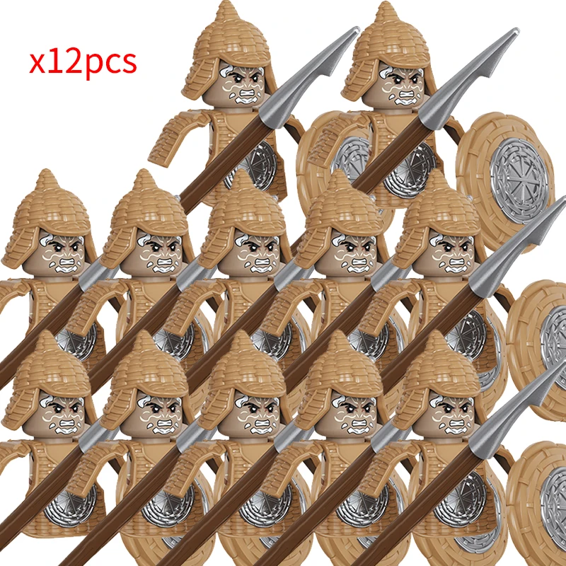 Courage-Of-The-Three-Kingdoms-Soldiers-Hero-soldier-weapon-brick-Mini ...