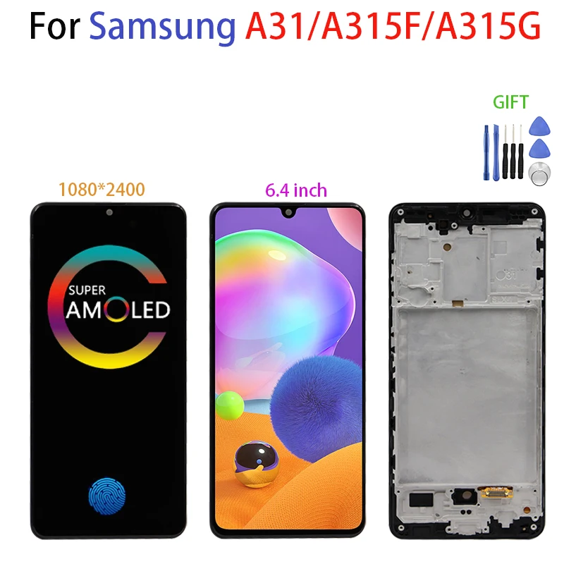 Original-AMOLED-For-For-Samsung-Galaxy-A31-LCD-Display-Touch-Screen ...