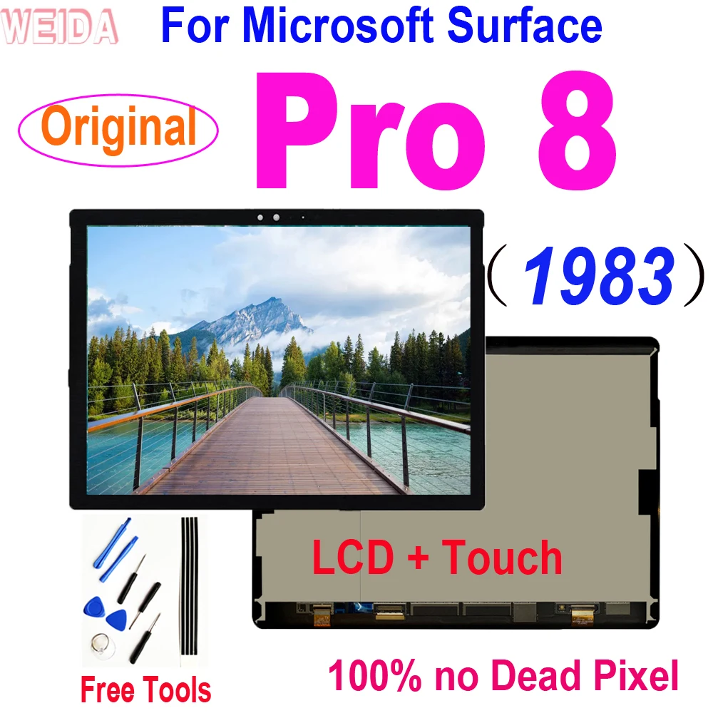 Original-LCD-12-3-For-Microsoft-Surface-Pro-8-1983-LCD-Display-Touch ...