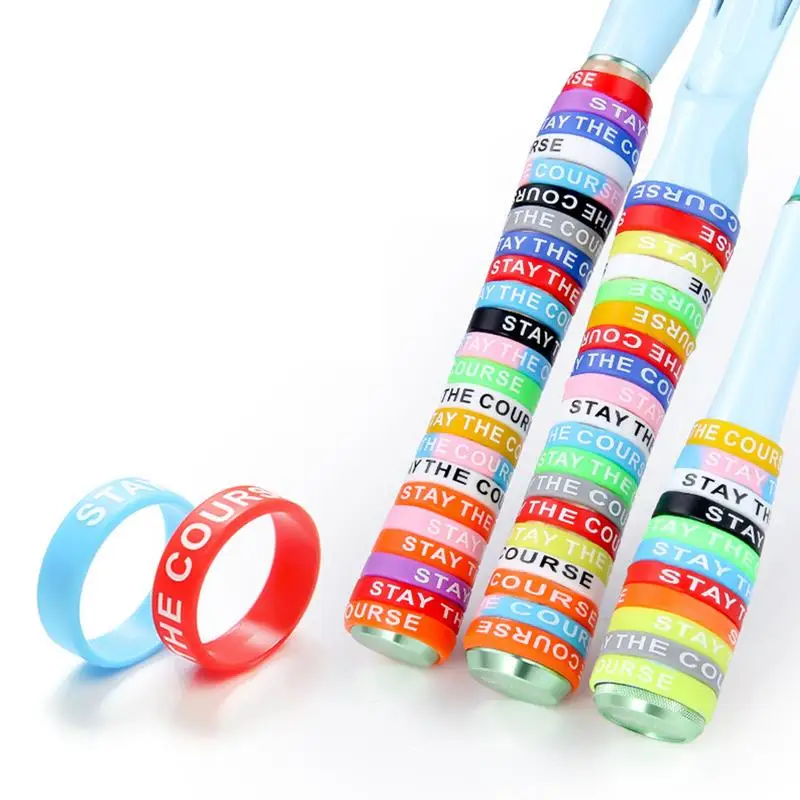 Silicone Fishing Rod Grip Protective Cover Anti Slip Rubber Ring ...