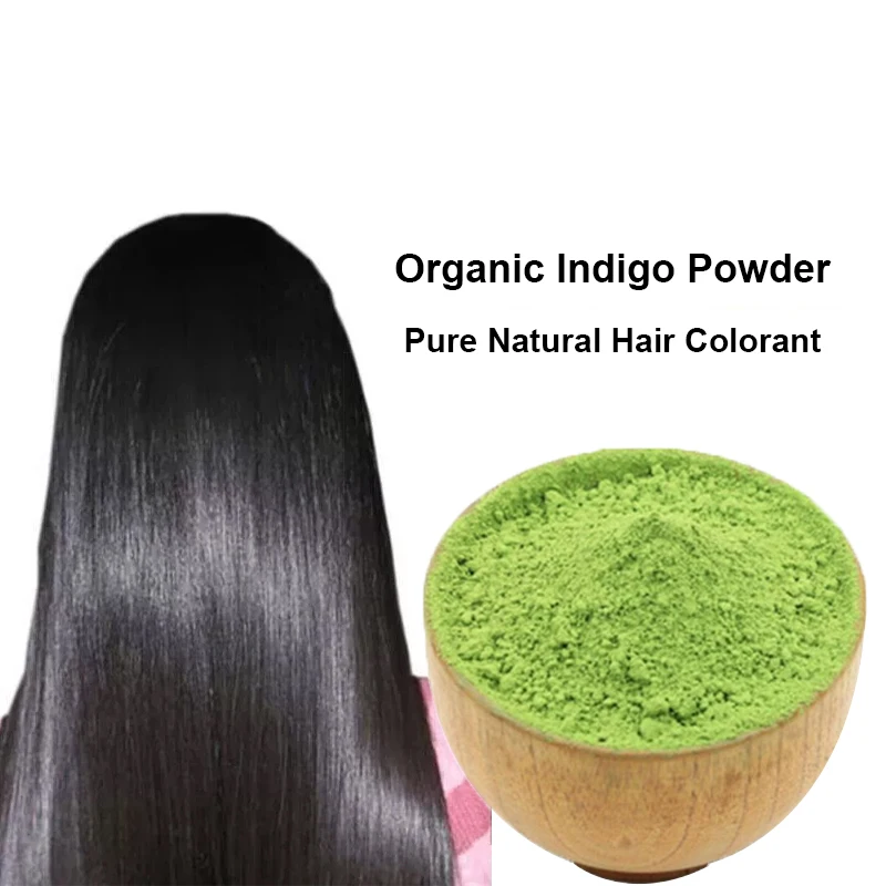 Indian-pure-natural-plant-hair-dye-indigo-powder-can-be-used-with-henna ...