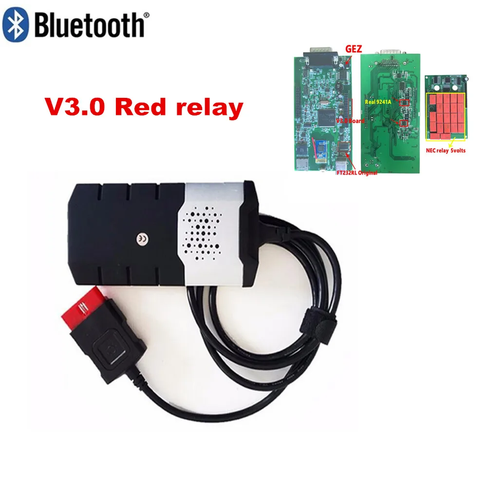 NEW for Delphis 2023 2022 R3 V3 Diagnostic Tool VCI with KEYGEN Bluetooth Obd2 Scanner Car Truck ...