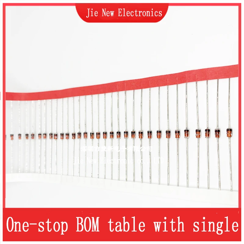 100PCS-1W-Zener-Diode-1N4750A-27V-1N4751A-30V-1N4752A-33V-1N4753A-36V ...