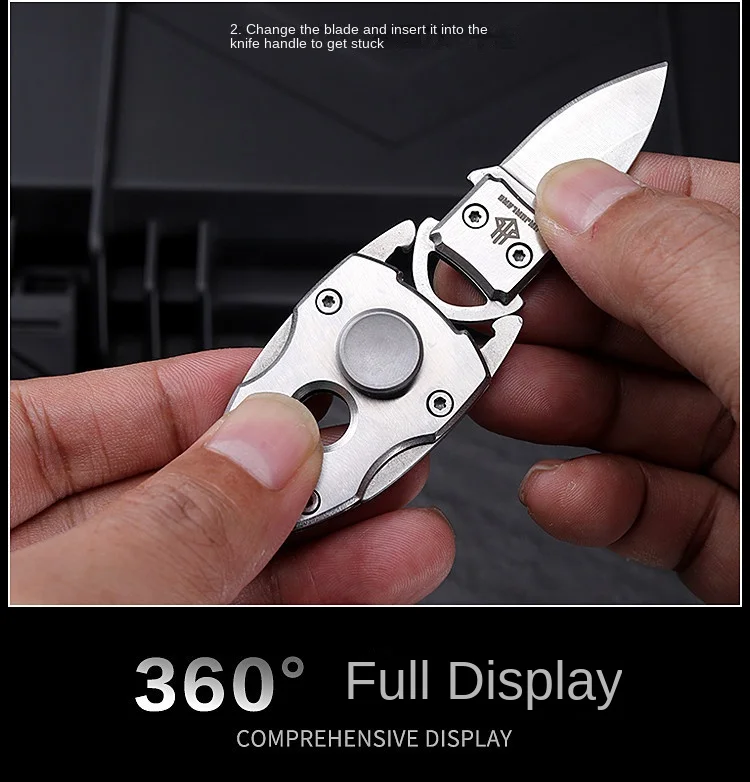 2in1 Fidget Spinner Knife - Blade HQ