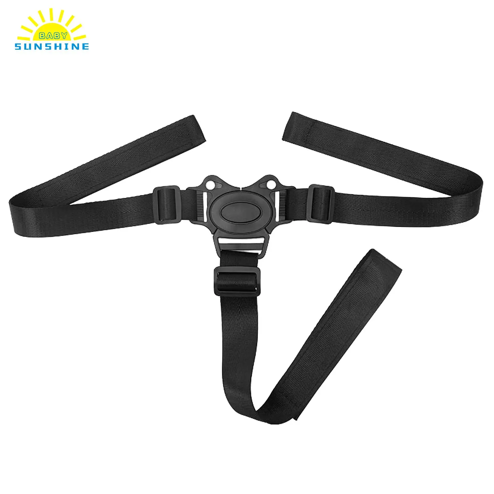 NEW-Baby-Safety-Belt-Adjustable-3-Point-Harness-Baby-High-Chair-Straps ...