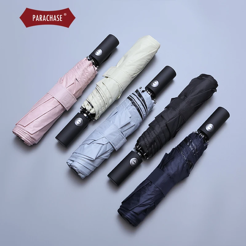 PARACHASE-Vinyl-Umbrella-Light-bounce-proof-Pencil-Umbrella-Sun ...