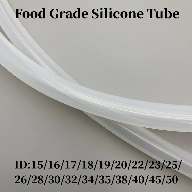 Silicone-Tube-ID-15-18-20-25-30-40-45-50mm-FoodGrade-Flexible-Drink ...