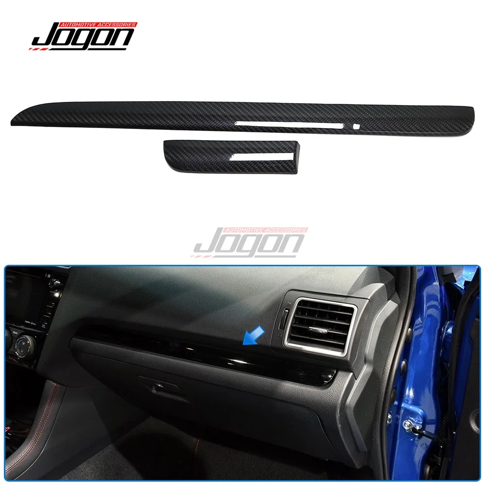 2PCS-For-Subaru-WRX-STI-VA-2015-2022-Car-Central-Dashboard-Trim-Copilot ...