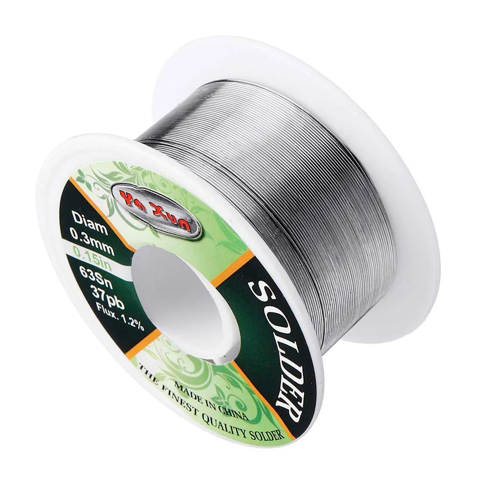 0.3mm Tin Lead Melt Rosin Core Solder Wire Reel Flux 1.2% 6337 Solder ...