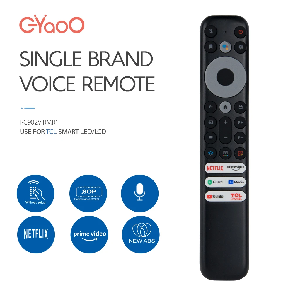 RC902V-FMR1-Voice-Remote-Control-For-TCL-8K-Qled-Smart-TV-Voice-Remoto ...
