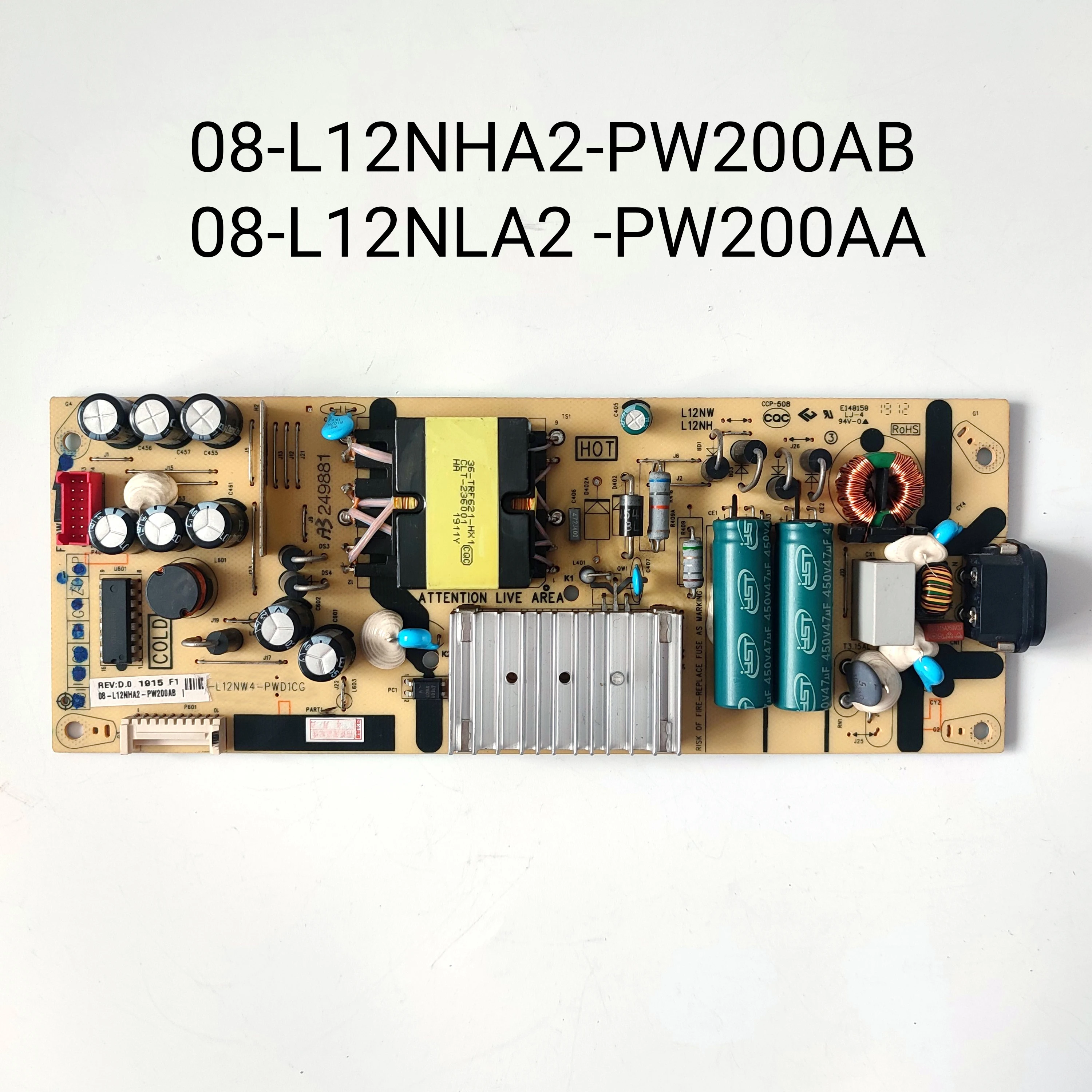 08-L12NHA2-PW200AB-08-L12NLA2-PW200AA-40-L12NW4-Power-Supply-LED-Board ...