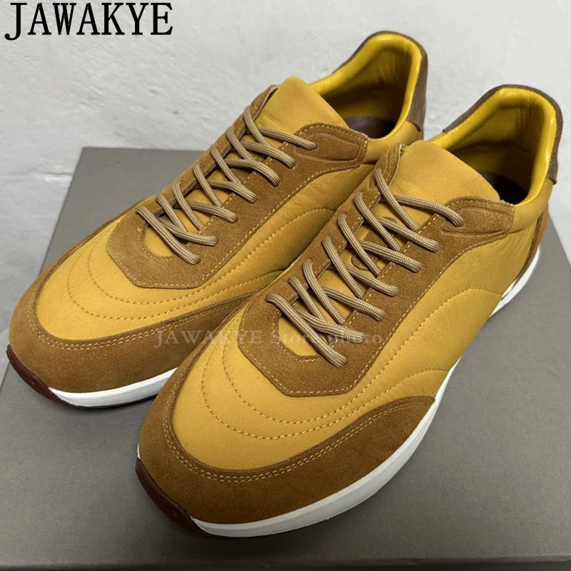 New-Men-s-Multicolour-Casual-Sneakers-Shoes-Mixed-color-lace-up-Flat ...