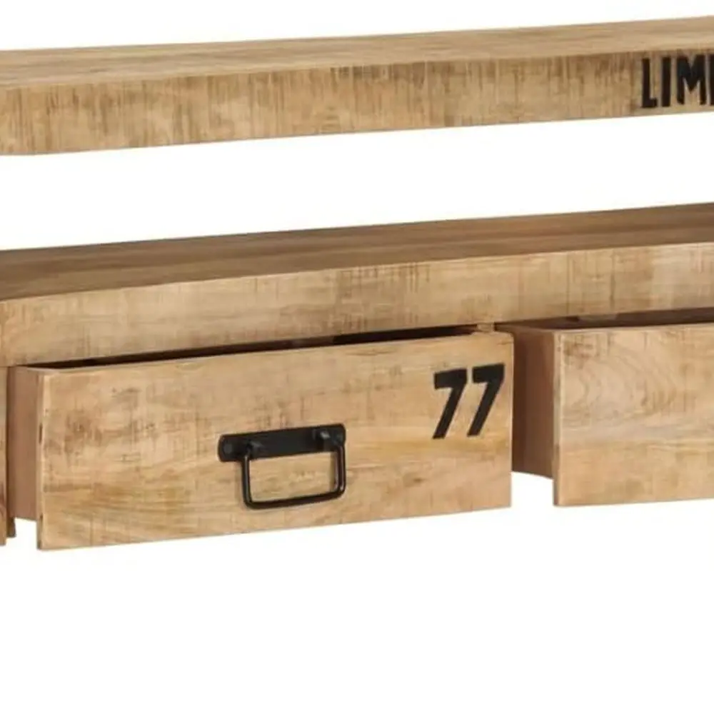 Modern Mango Wood TV Stand with Fireplace, 39.4x11.8x17.7, Pink, for ...