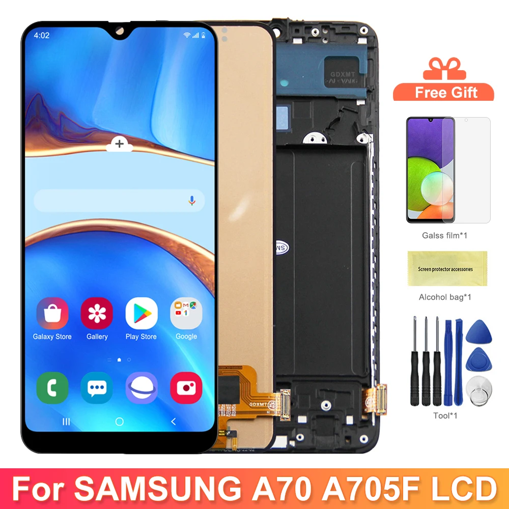 A70-SM-A705F-A705FN-Ds-Scherm-Met-Frame-Voor-Samsung-Galaxy-A70-Lcd ...