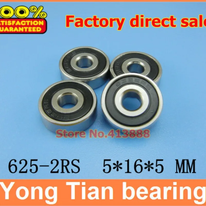NBZH bearing625-2RS 5*16*5 Mm Double Rubber Seals Deep Groove Ball ...