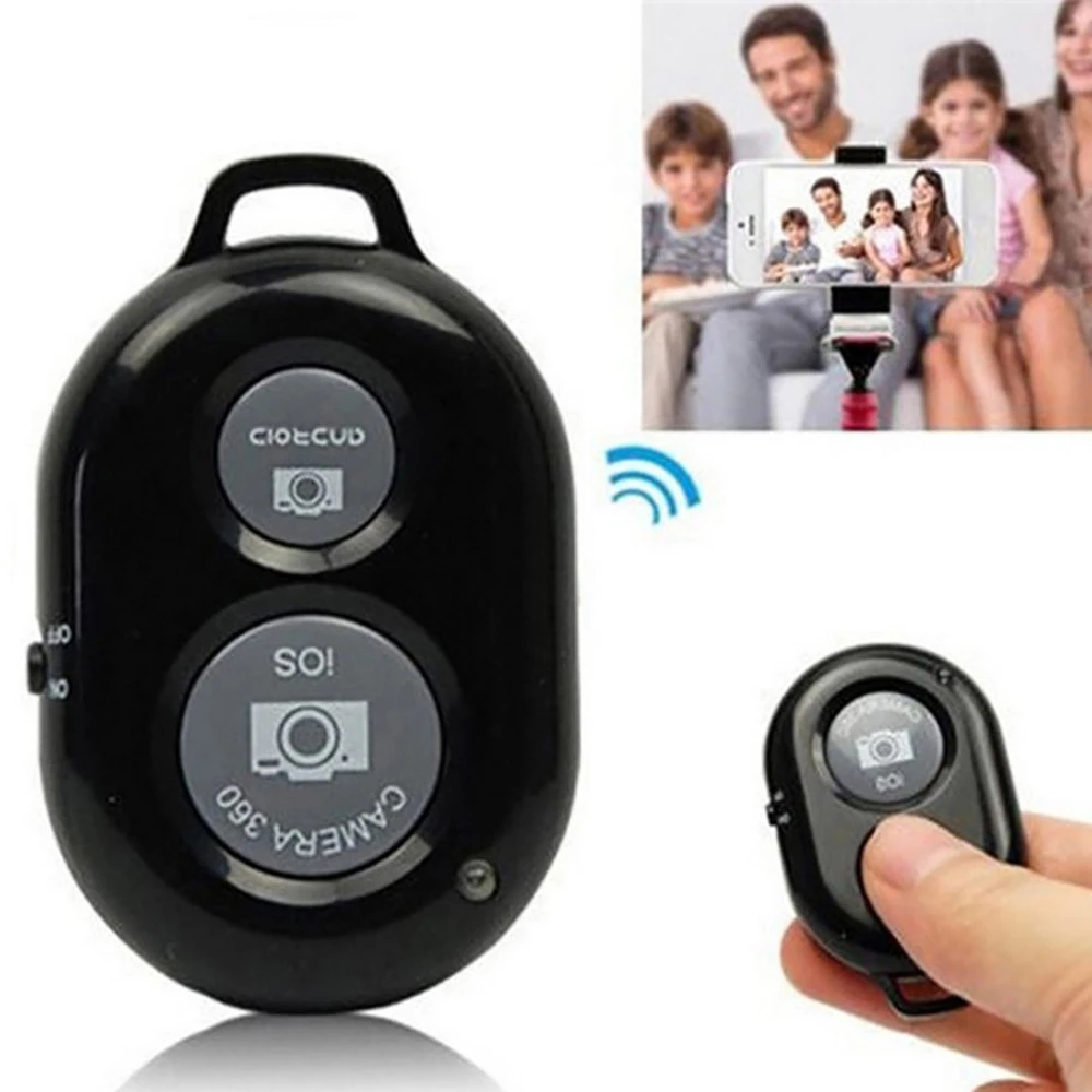Wireless Bluetooth-compatible Self-timer Shutter Release Camera Remote ...