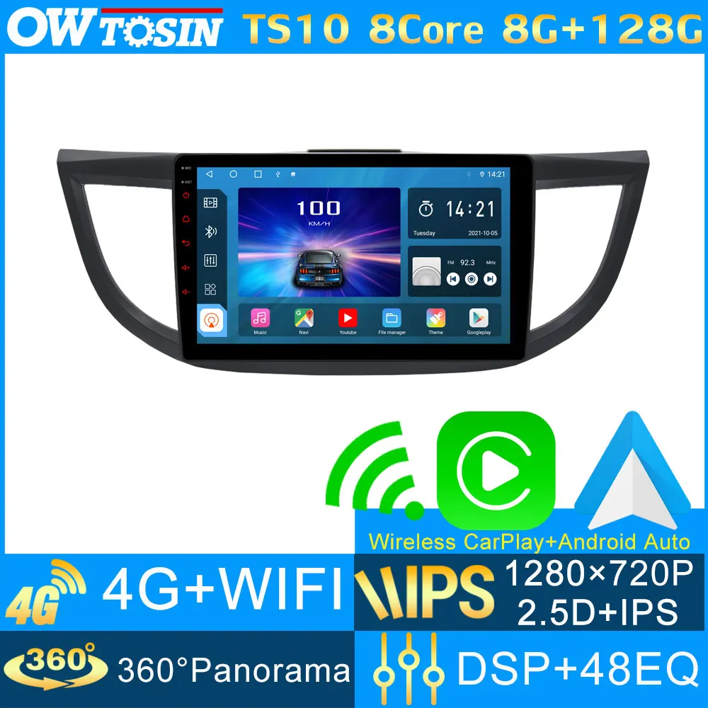 TS10-8Core-8G-128G-IPS-1280-720P-Car-Stereo-Android-Multimedia-For ...