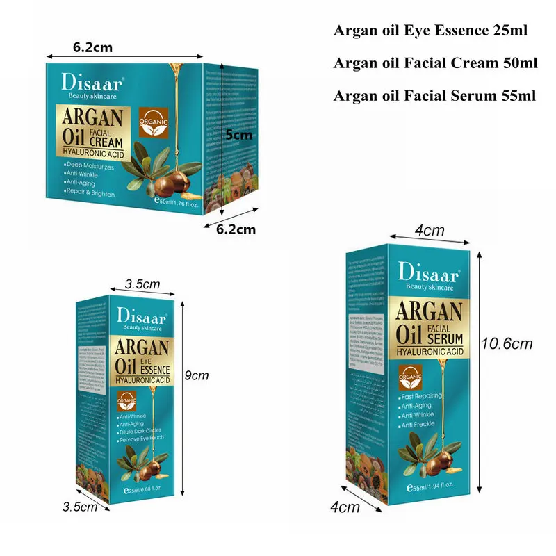 Disaar Argan Oil Facial Serum Hydrating And Brightening 55ml Essence 【59%OFF!】