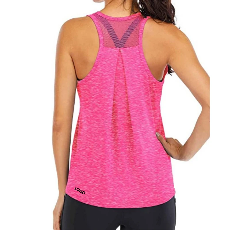 New-Sports-Vest-Women-s-Loose-I-vest-Women-s-Mesh-Backless-Running-Vest ...