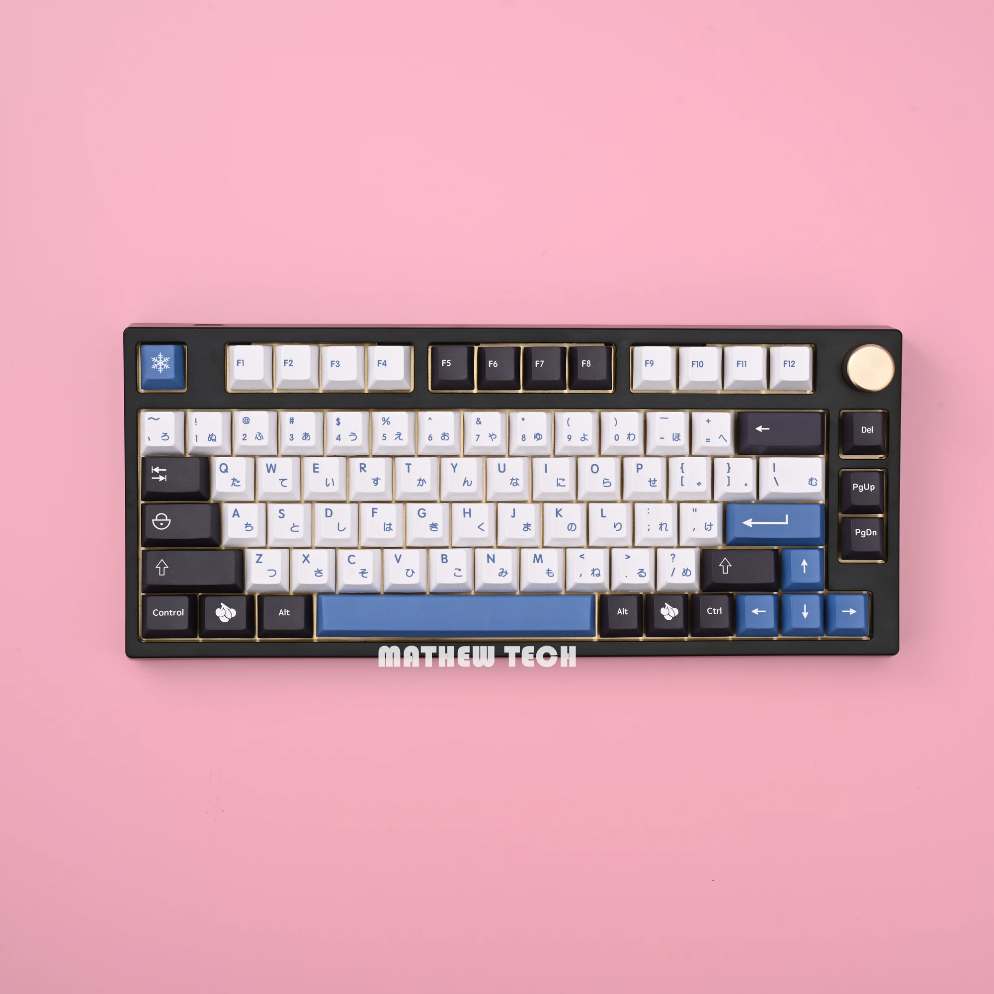 MATHEW-TECH-MK80-Max-ARCTIC-Mechanical-Keyboard-Cyrillic-Hot-swappable ...