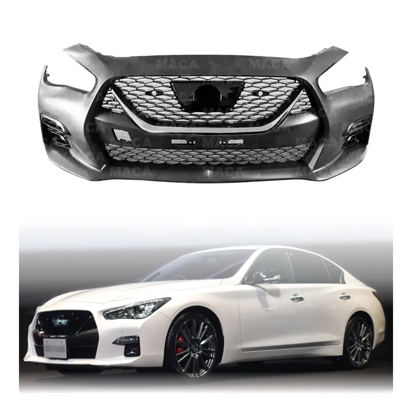 Premium-PP-400R-Skyline-Style-Front-Bumper-For-Infiniti-Q50-Q50S-2021 ...