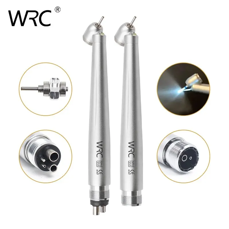 Dental-45-Degree-LED-High-Speed-Handpiece-E-generator-Integrated-Push ...