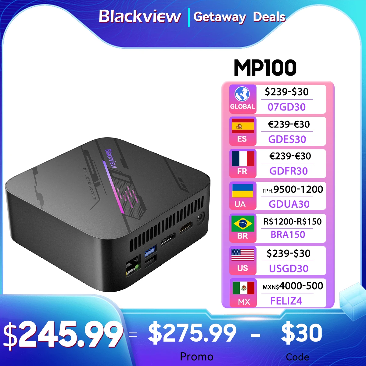 Prima-mondiale-Blackview-Mini-PC-MP100-AMD-R7-5700U-Mini-PC-8-Core-16 ...