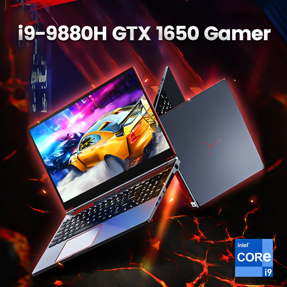 16.1 Inch Gaming Laptop Intel i9 9880H i7 Nvidia GTX 1650 4G IPS 1920× ...
