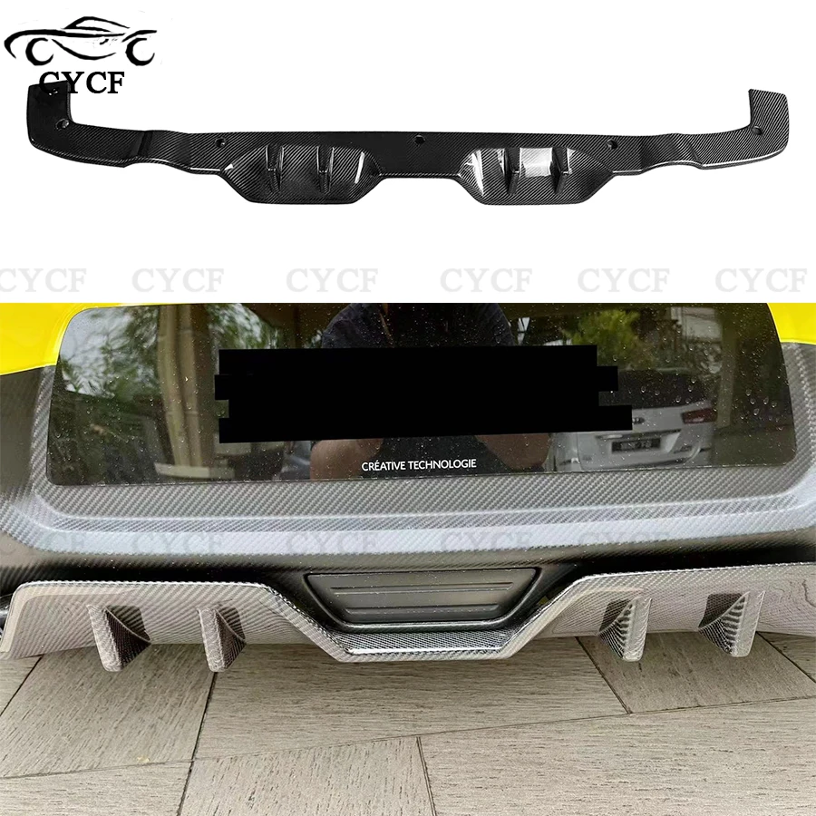 For-Suzuki-Swift-Sports-ZC33S-Series-Carbon-Fiber-Rear-Lip-Diffuser ...