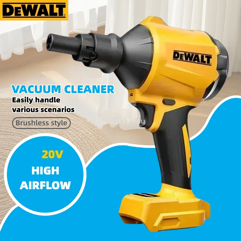 Dewalt Brushless Air Blower Cordless Air Dust Removal Gun With Nozzle ...