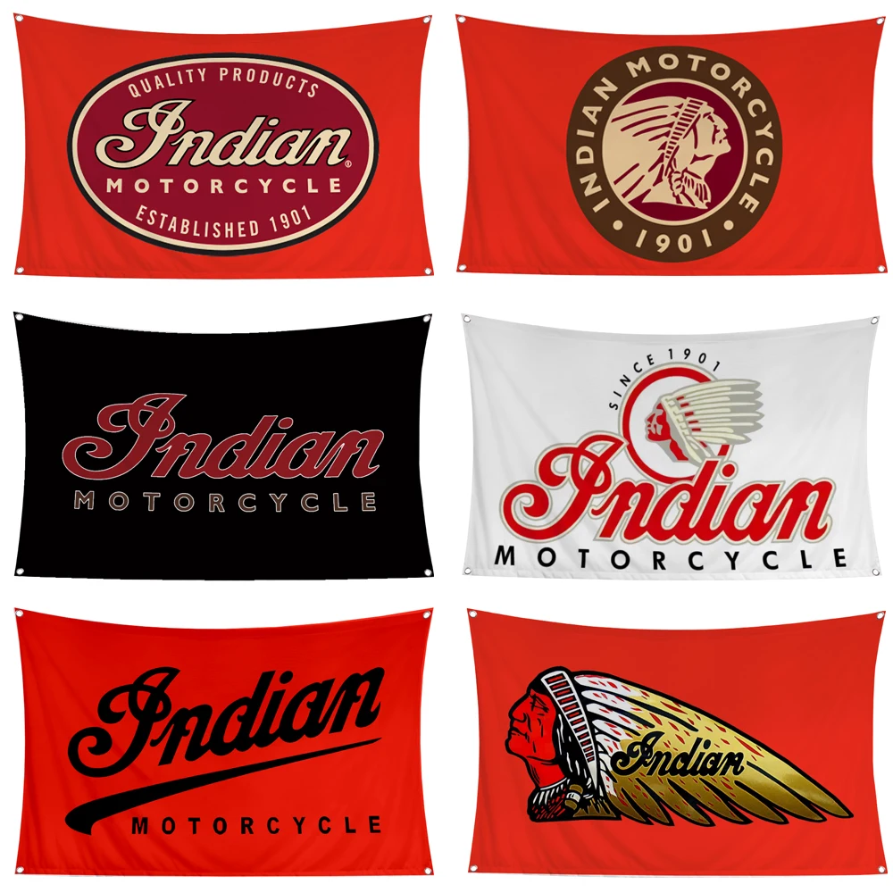 60x90cm-90x150-Indian-Moto-Flag-Banner-Tapestry-Curtain-Polyester ...