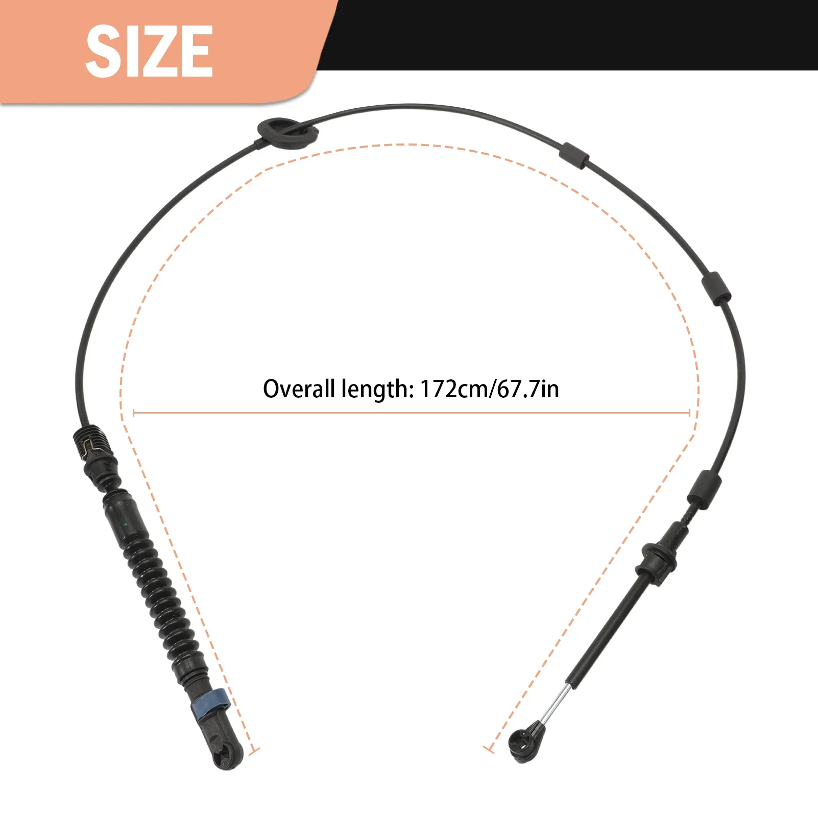 Cable de cambio de transmisión automática 25800701 PARA Chevrolet ...