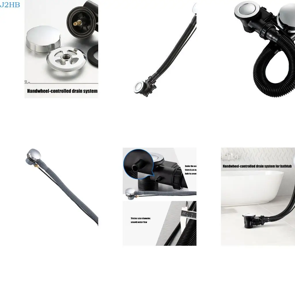 J2HB Concealed Overflows Drain Pipe Strong Bathtubs Drainages System ...