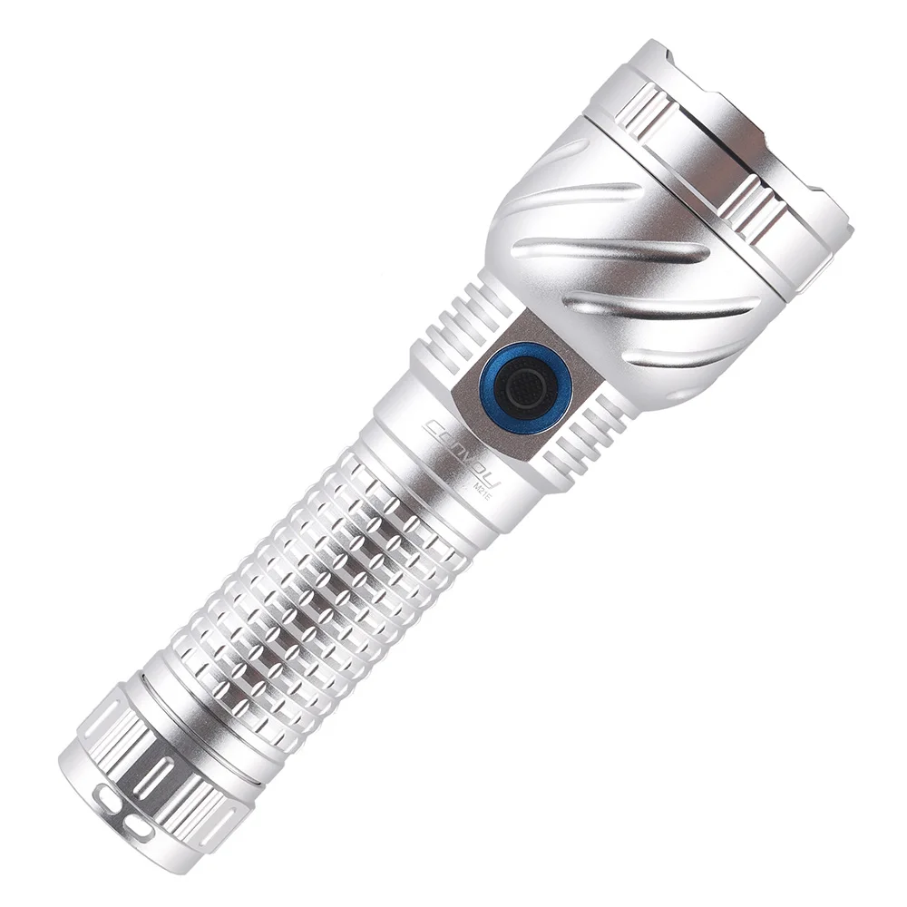 Convoy M21E silver 21700 flashlight ,type-c charging port,XHP70.3 HI ...