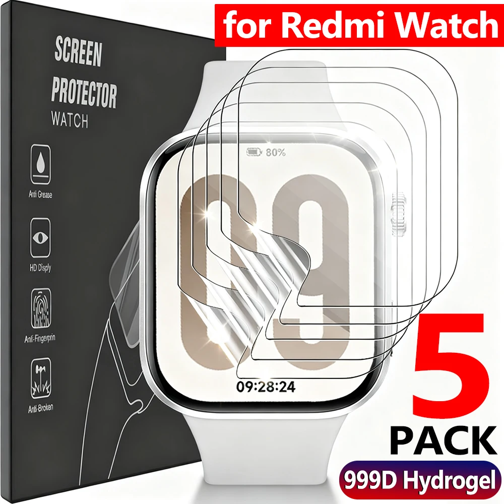 Flexible Screen Protectors for Xiaomi Redmi Watch 6 5 Active Lite HD ...
