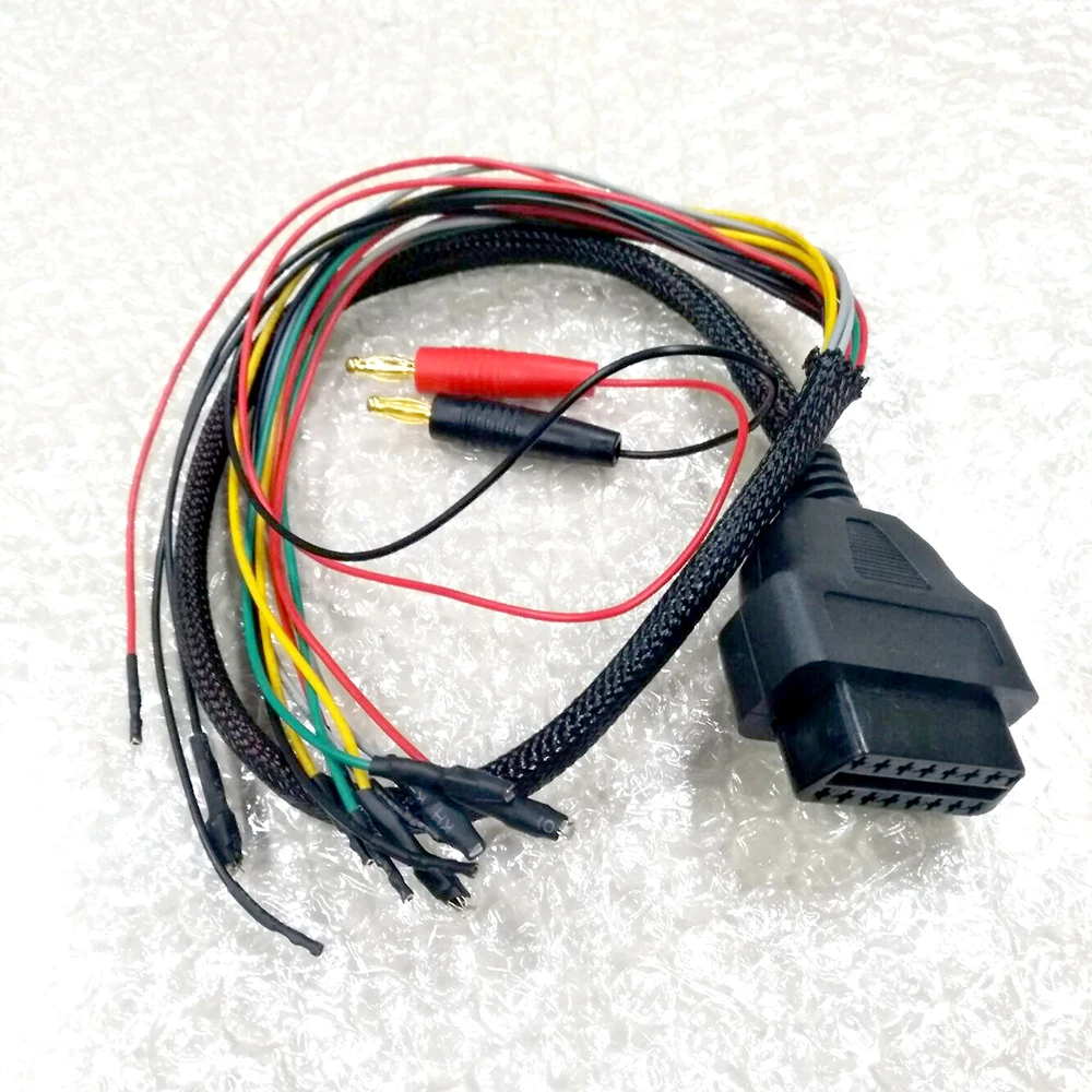 Ecu Adapter 16pin Obd2 Diagnostic Cable Obdii / F To Pinout Extender ...