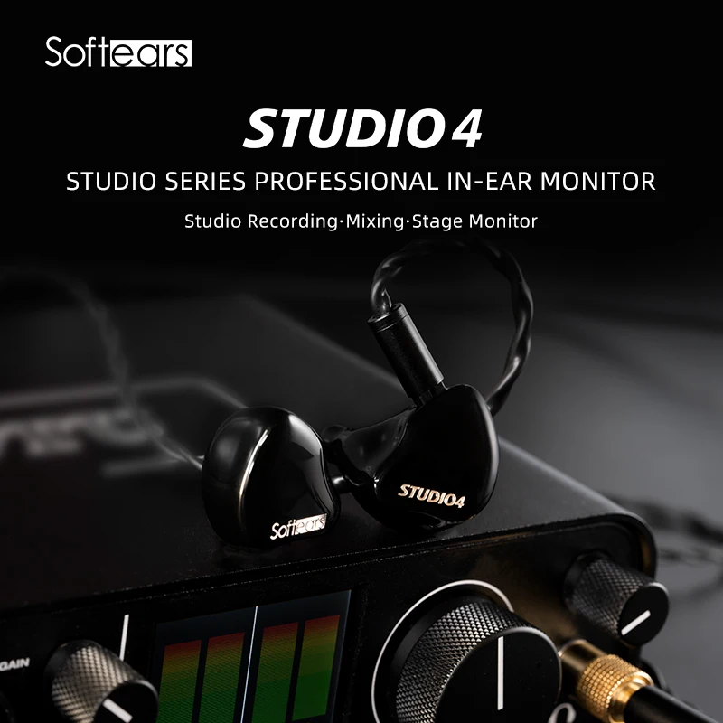 Softears auriculares intrauditivos Studio4 4BA, cuatro controladores ...