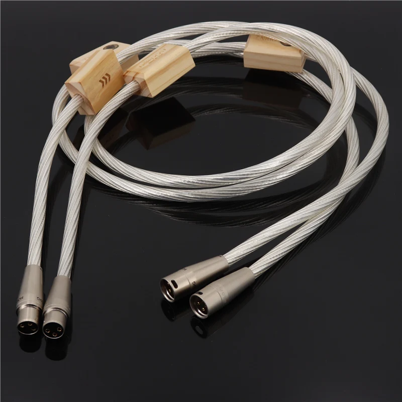 Odin 2 Hifi Xlr Cable 7n Silver Plated Conductor Xlr Gold Plated Male ...