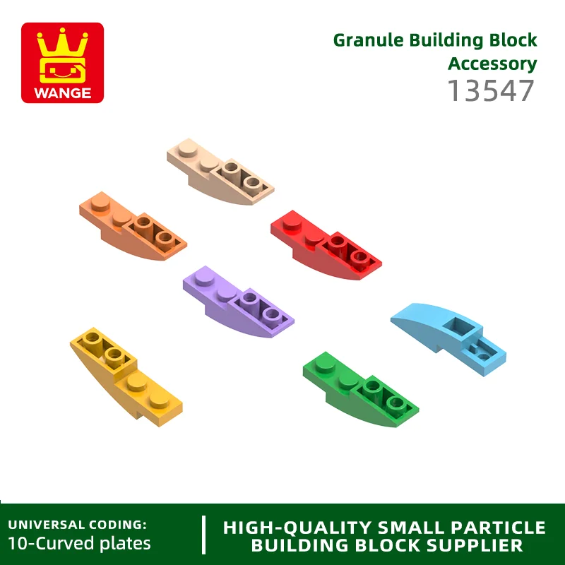 Wange116Pcs-lot-13547-Slope-Curved-4-x-1-Inverted-Compatible-with-Block ...