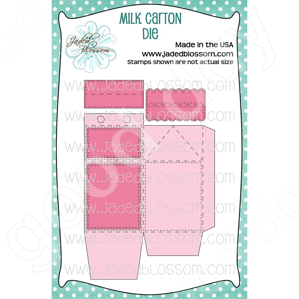 2023-New-Milk-Carton-Metal-Cutting-Dies-Scrapbook-Diary-Decoration ...