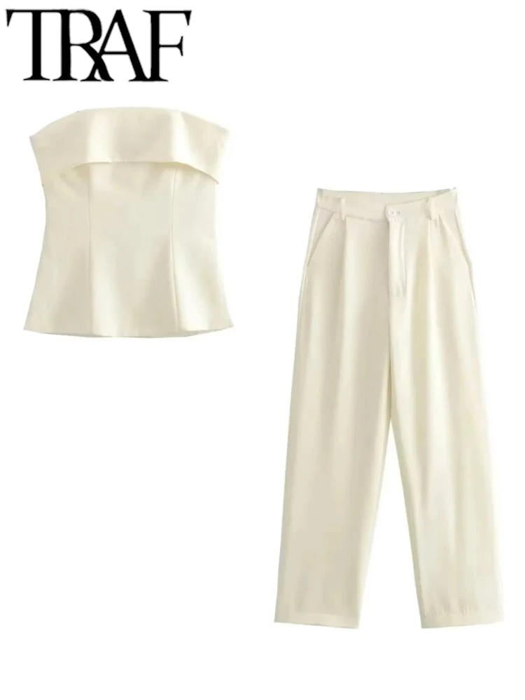 TRAF-GAL-Conjuntos-de-regata-sem-al-as-sem-mangas-casuais-finos-de ...