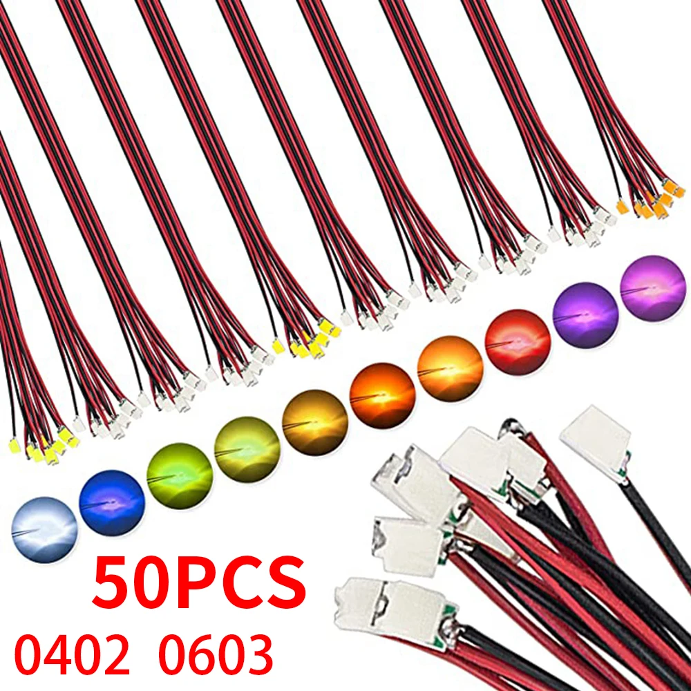 Micro-lampe-LED-mod-le-SMD-0402-0603-puce-pr-soud-e-filaire-3V-train ...