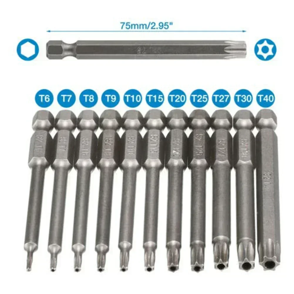 Juego-de-puntas-de-destornillador-Torx-magn-ticas-1-piezas-75mm-cabeza-de-destornillador-el ...