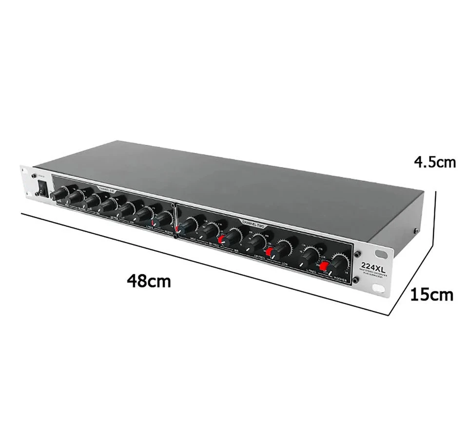 224XL-Professional-Stereo-2-Channel-Electronic-Crossover-with-High-Pass ...