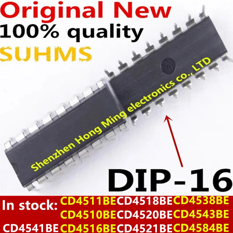 10piece-100-New-CD4511BE-CD4510BE-CD4516BE-CD4518BE-CD4520BE-CD4521BE ...