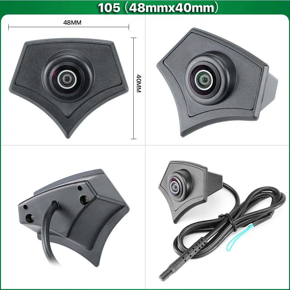 Mazda Front View Camera CCD AHD 1080P 175° Forward Logo Mount Mazda 2 3 ...